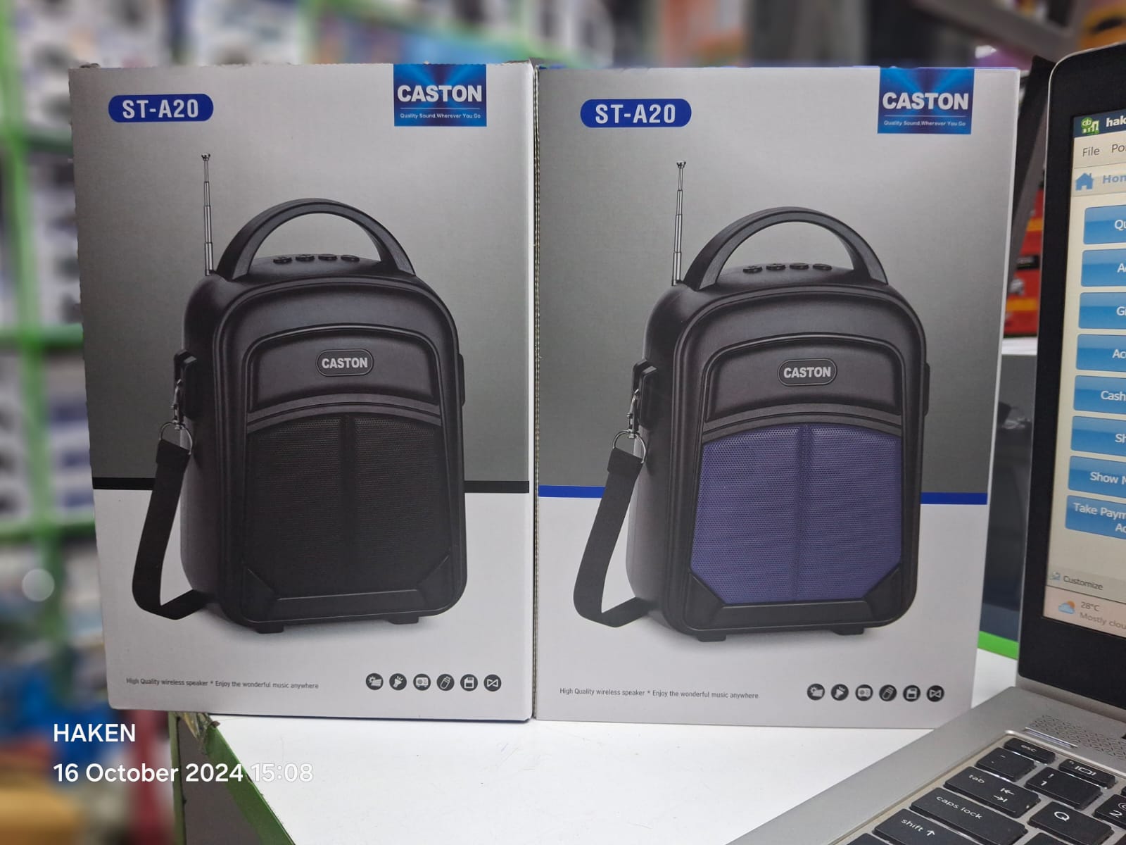 Caston ST-A20 Bluetooth Speaker – Beam Light Electronics