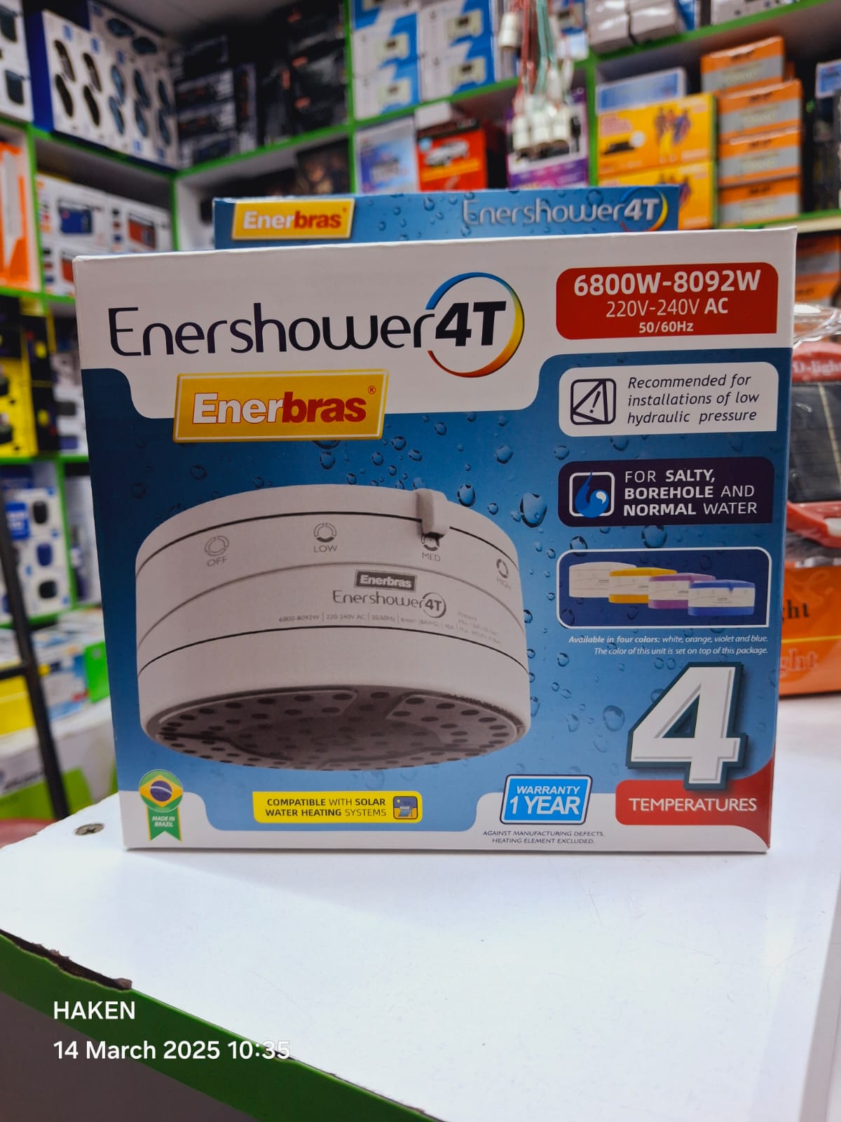 Enershower 4T – Beam Light Electronics